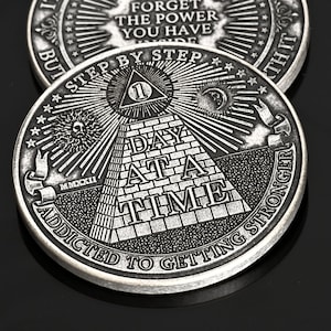 Addiction Coin | EDC Reminder Coins | Recovery Coin | Addiction ...