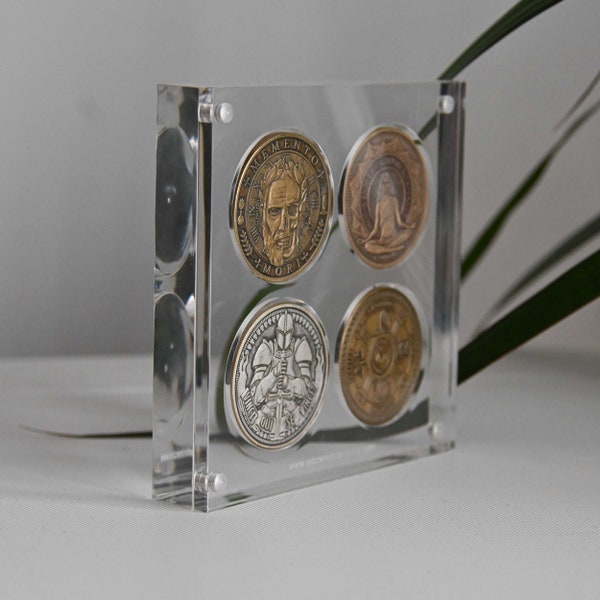Coin Display - Etsy