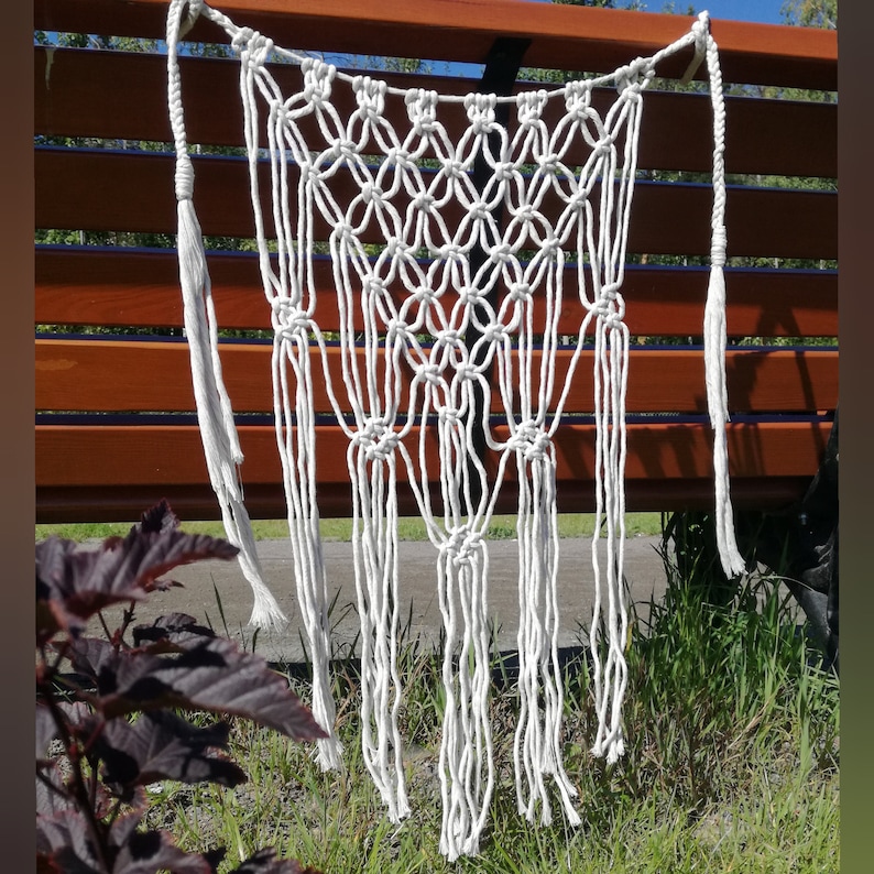 Two Macrame Chair Backs, Wedding Chair Back, Decor Bohemian, Wedding ...