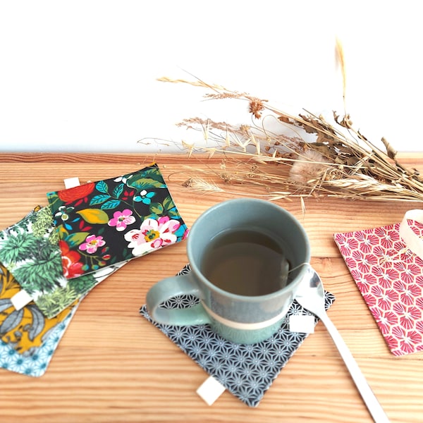 Fabric Coasters - Etsy