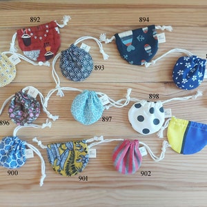 Mini Jewellery Bag Drawstring Pouch Handmade Round Pouch Sac - Etsy