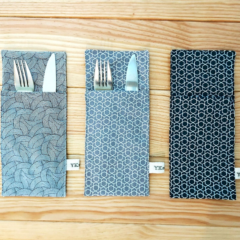 Silverware Fabric - Etsy