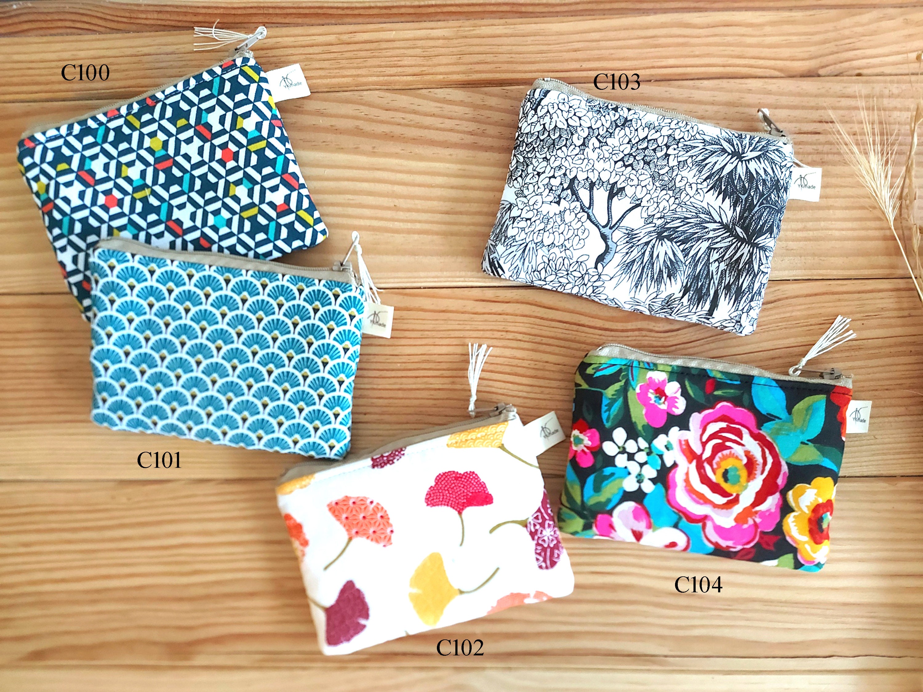 Porte Monnaie /cotton Coin Purse / Handmade Cotton Patchwork - Etsy