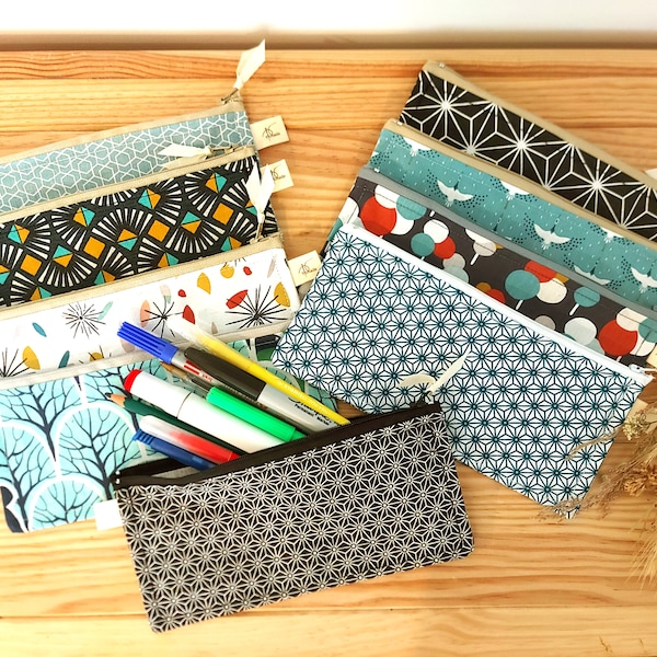 Personalised Fabric Pencil Case - Etsy