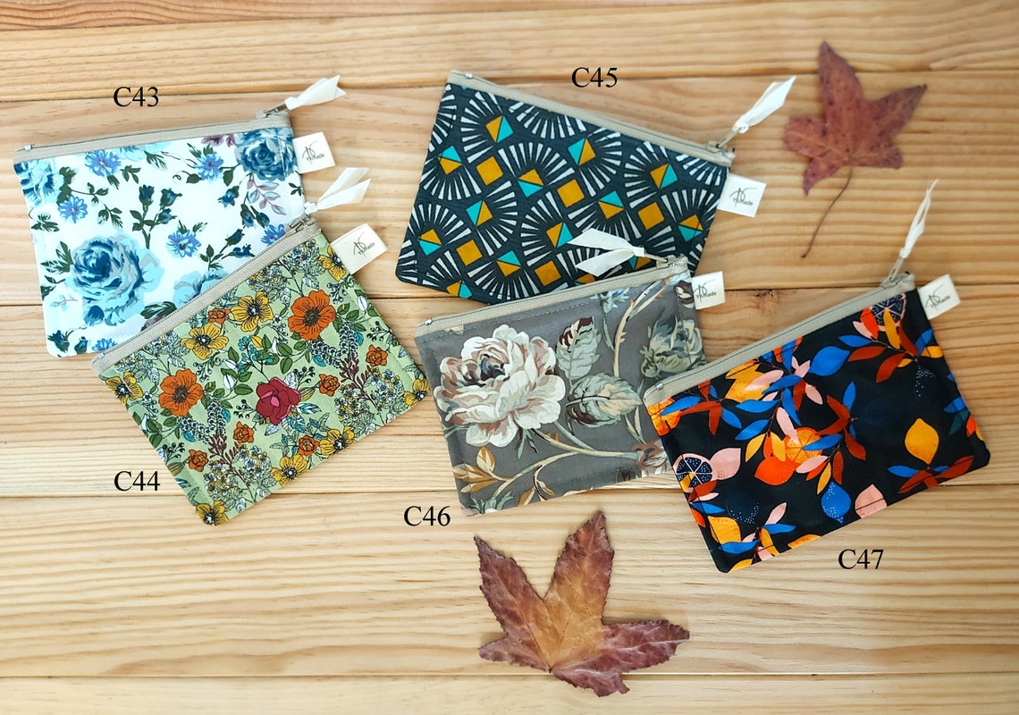 Porte Monnaie /cotton Coin Purse / Handmade Cotton Patchwork - Etsy