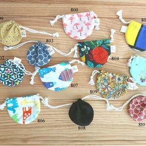 Mini Jewellery Bag Drawstring Pouch Handmade Round Pouch Sac - Etsy
