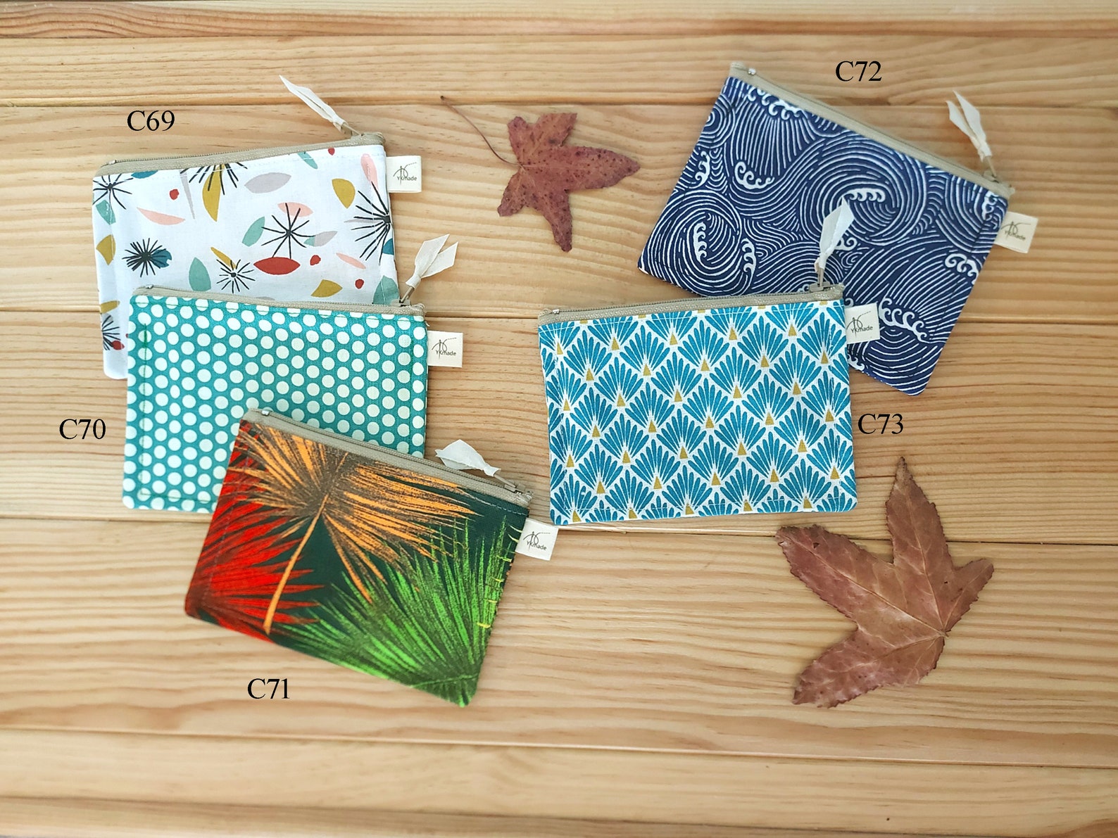 Porte Monnaie /cotton Coin Purse / Handmade Cotton Patchwork - Etsy