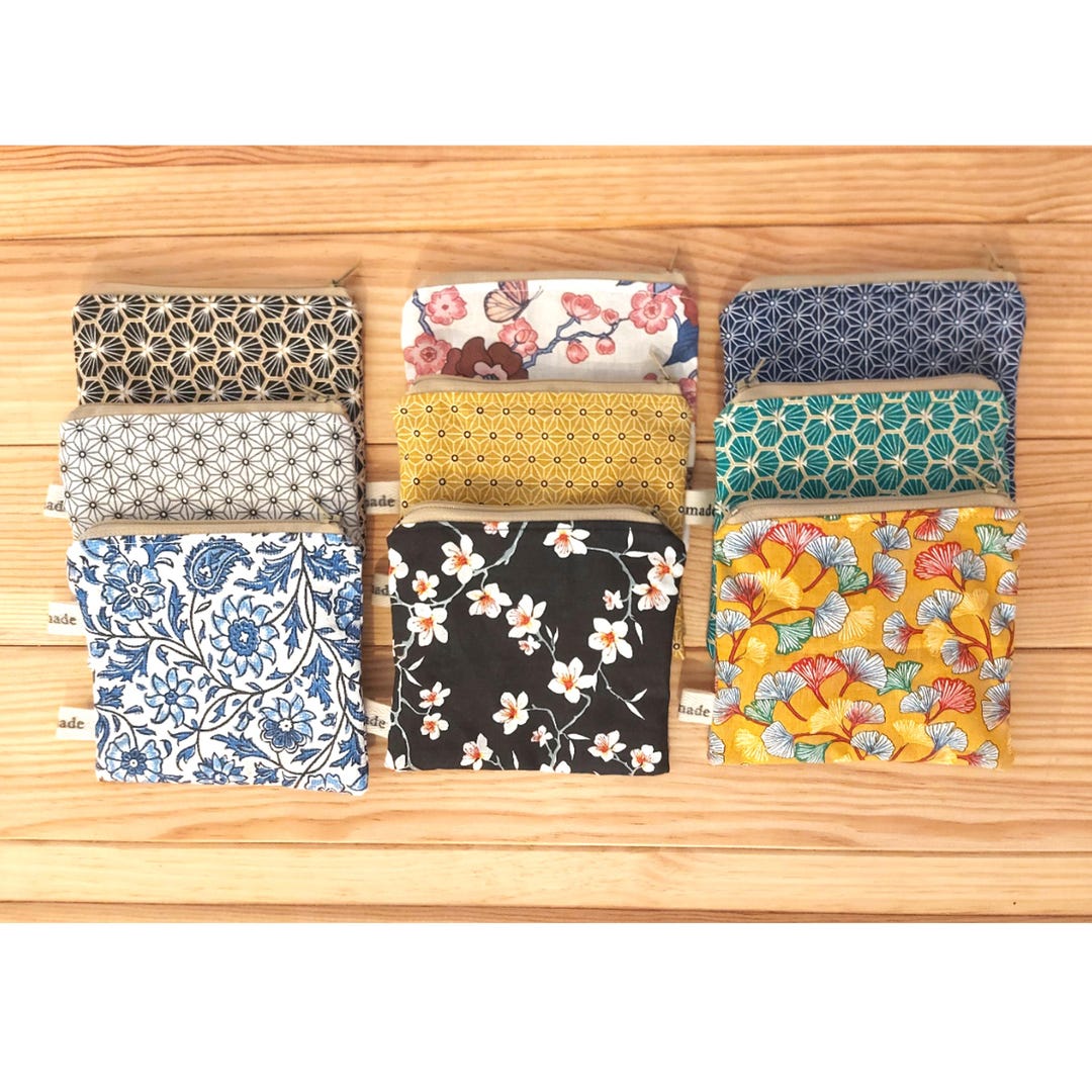 Sanitary Pad Case, Face Mask Pouch Privacy Pouch Tampon Bag Floral ...