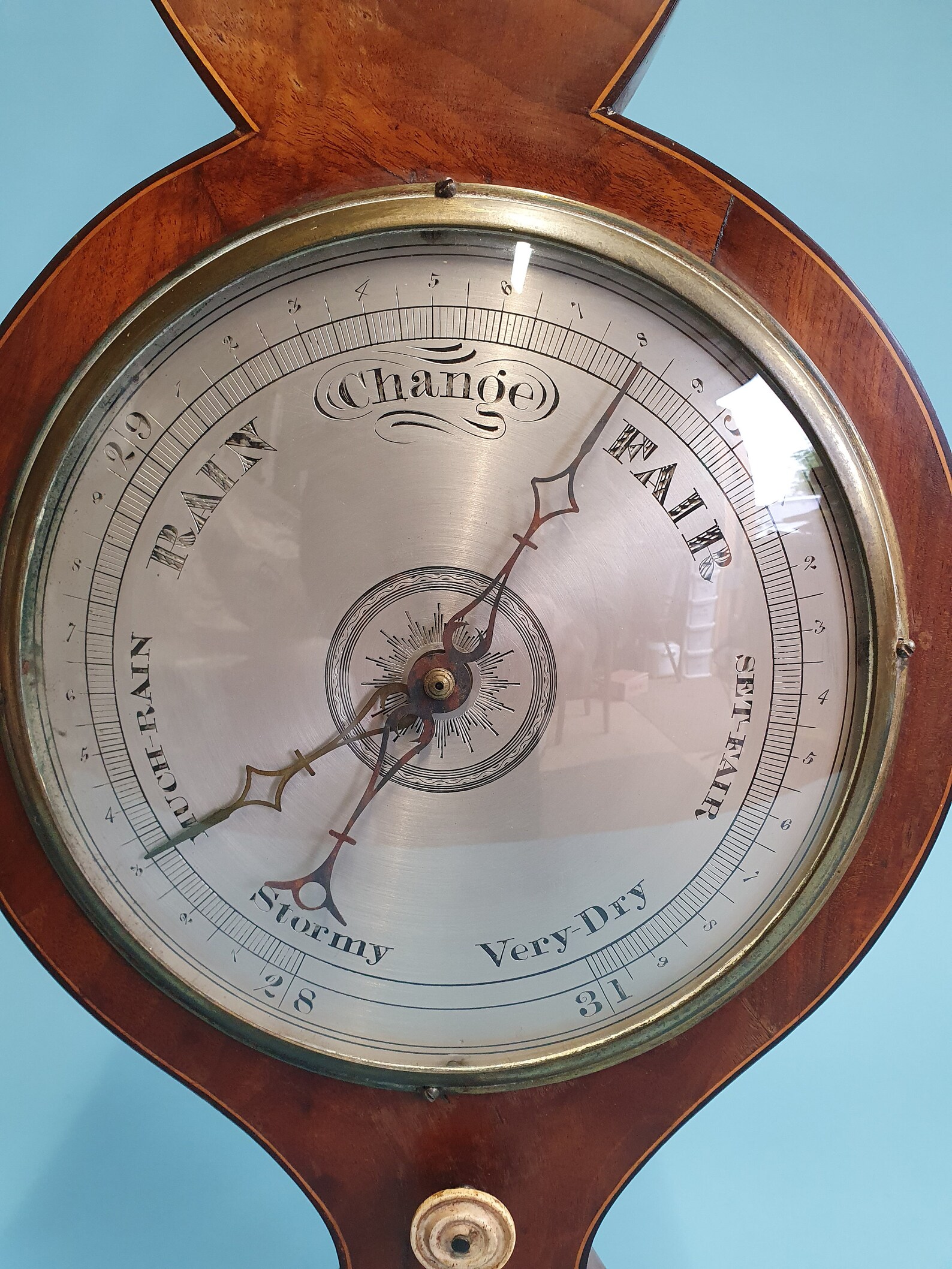 William IV Period Mercury Wheel Barometer. - Etsy