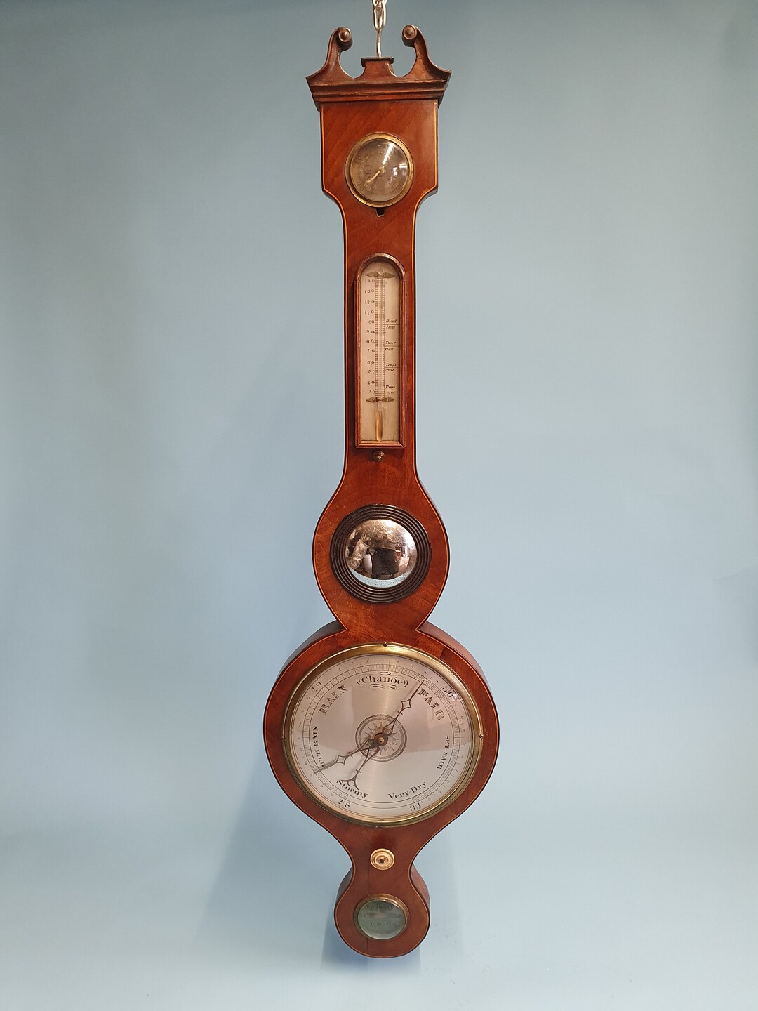 William IV Period Mercury Wheel Barometer. - Etsy