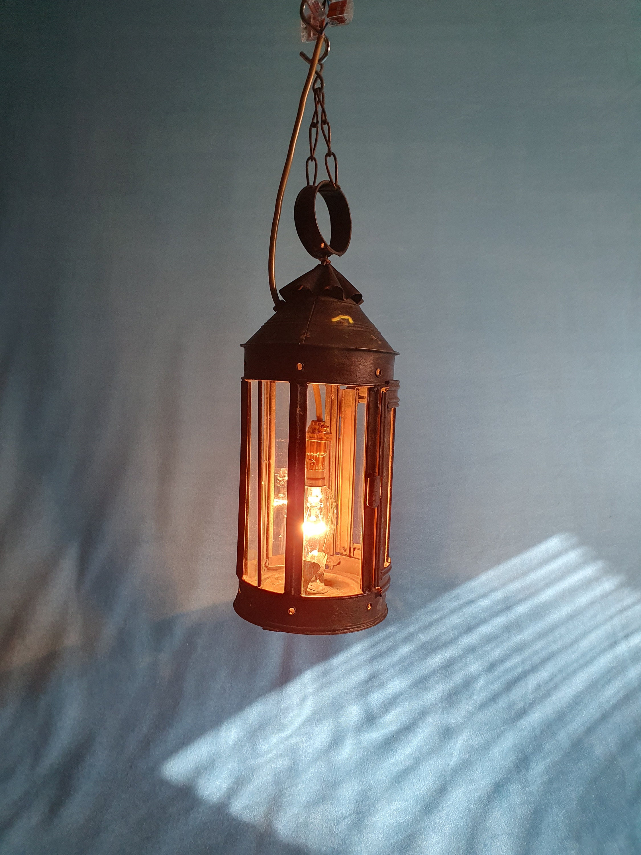 Steel Porch Light C1900 - Etsy