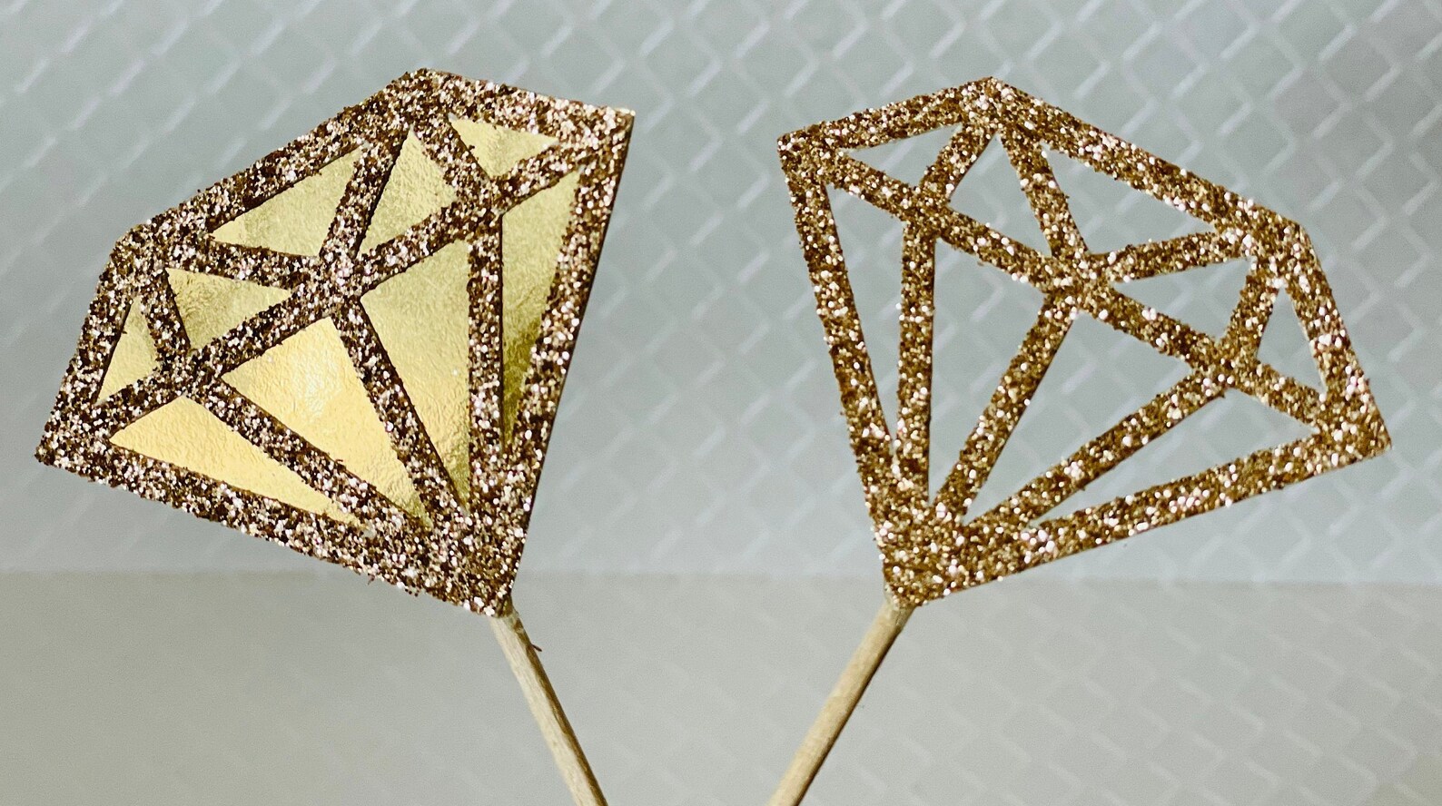 Diamond Toppers / Diamond Donut Toppers / Diamond Cupcake Toppers ...