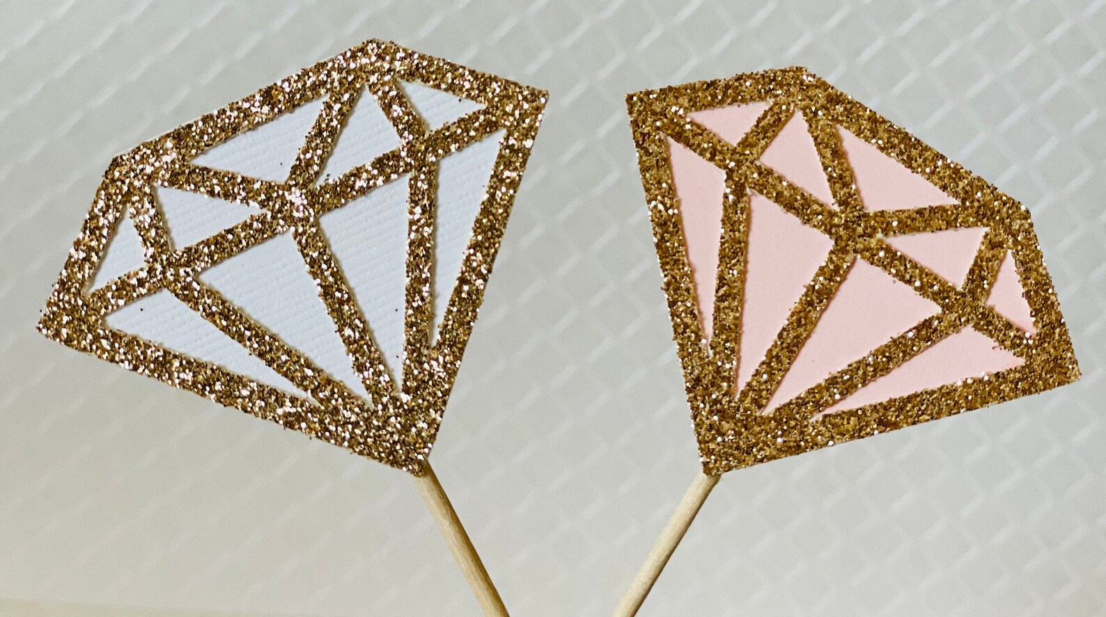 Diamond Toppers / Diamond Donut Toppers / Diamond Cupcake Toppers ...