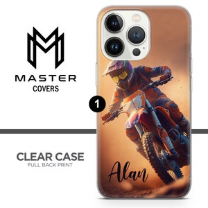 Motocross Phone Case Made to Order Enduro Cover for iPhone 15 14 13 12 ...