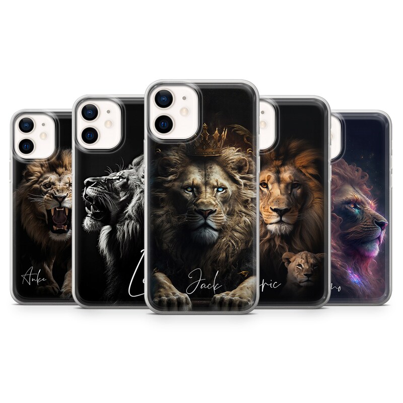 Lion Phone Case - Etsy