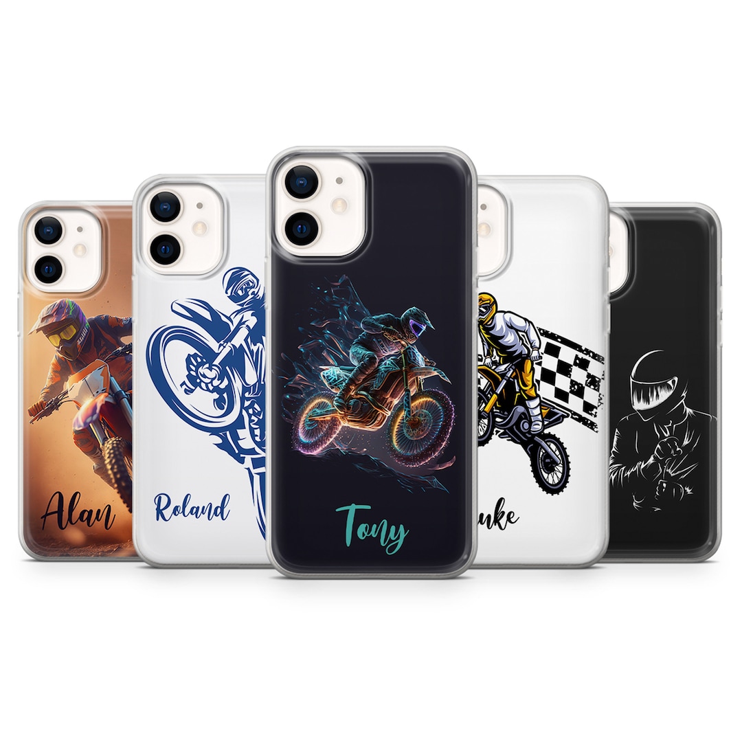 Motocross Phone Case Made to Order Enduro Cover for iPhone 15 14 13 12 ...
