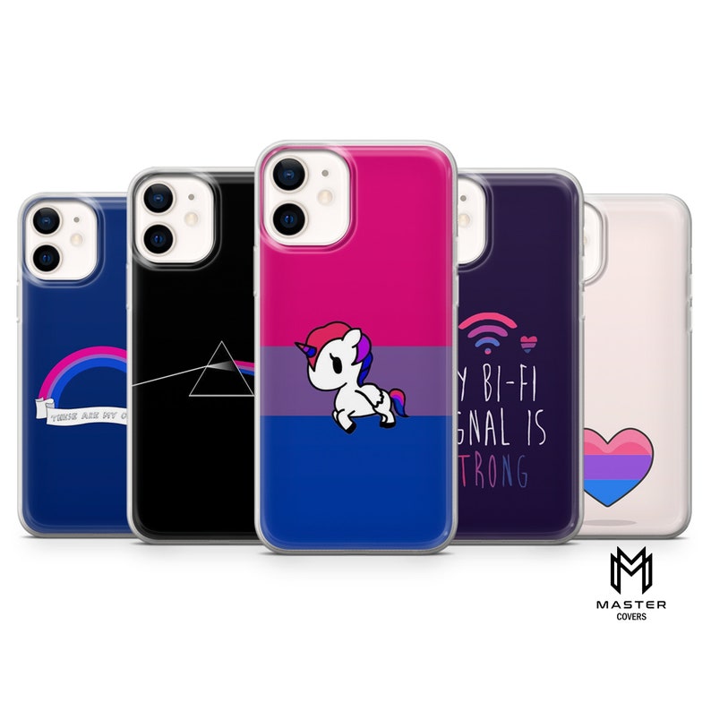 Bisexual Phone Case Bi Pride Flag Cover For For Iphone 13 12 Etsy