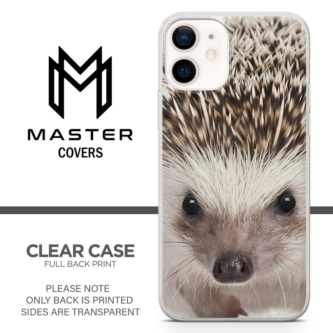 Hedgehog Phone Case Small Mammal Cover for iPhone 16 15 14 13 12 Pro 11 ...