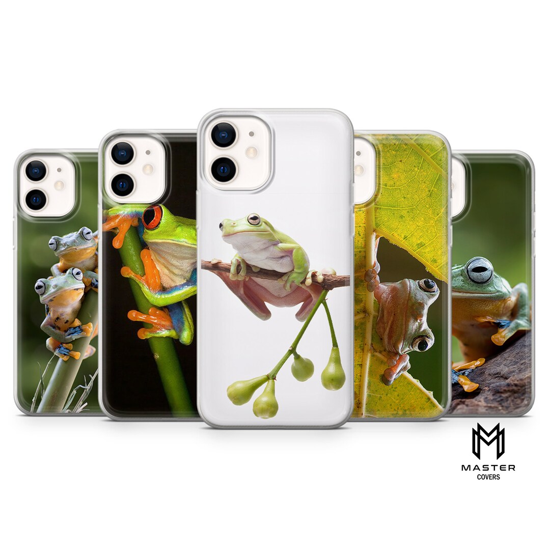 Frog Phone Case Froggy Cover for iPhone 16 Plus 15 14 13 12 Pro 11 XR 8 ...