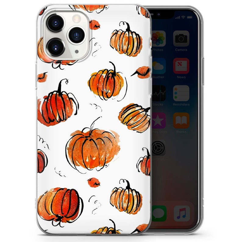 Autumn phone case Fall case Pumpkin phone case for iPhone 5 | Etsy