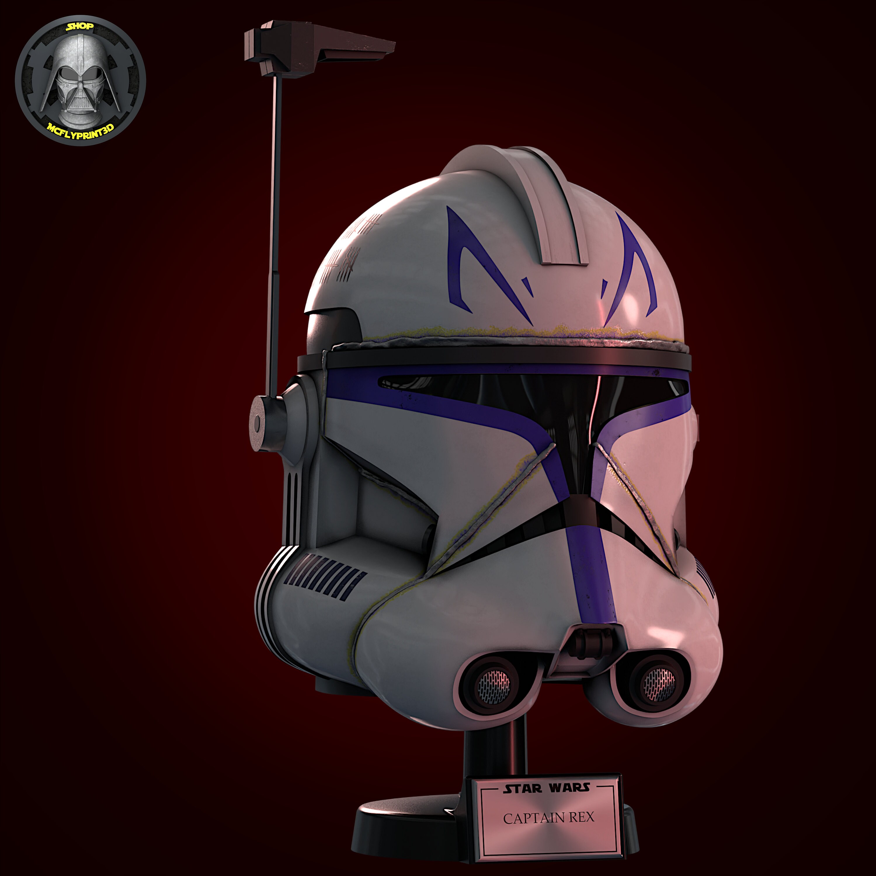 Captain REX Life Size Helmet - Etsy