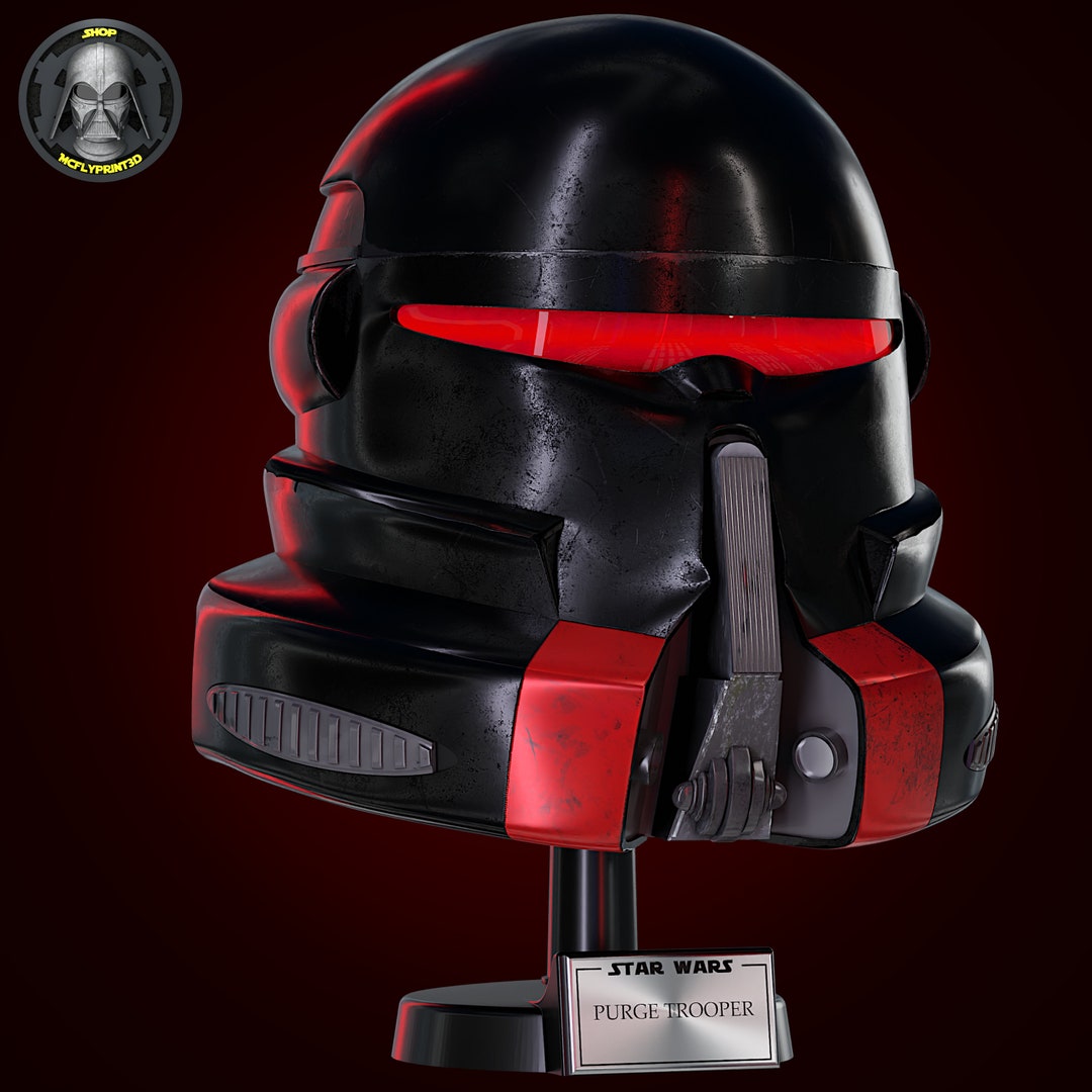 Purge Trooper 1.0 - 3D Helmet - Etsy
