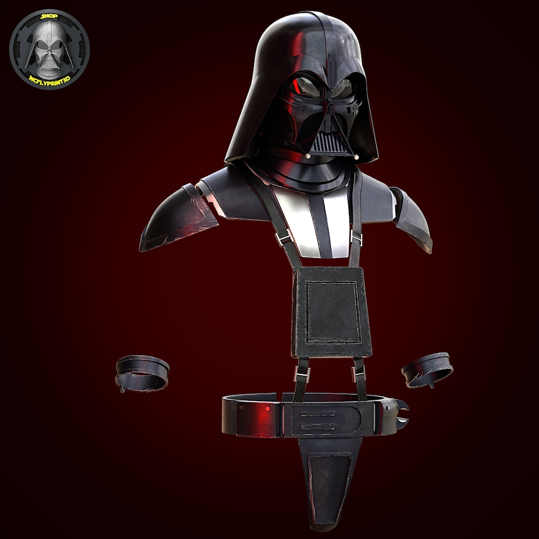 Darth Vader V1 - Ralph Mcquarrie - Armor 3D - Etsy