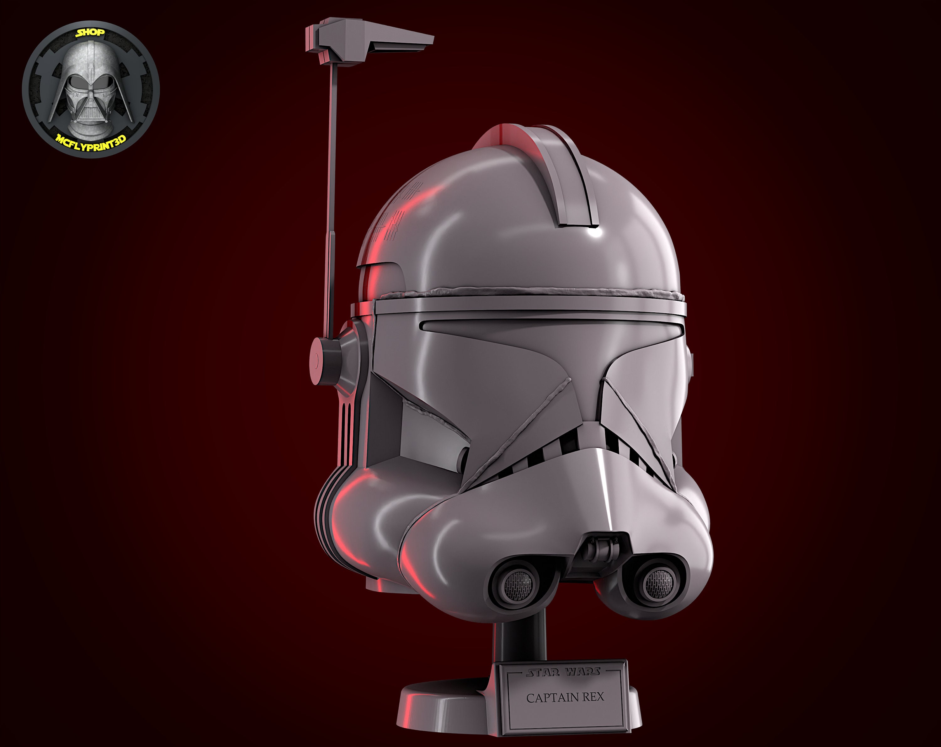 Captain REX Life Size Helmet - Etsy