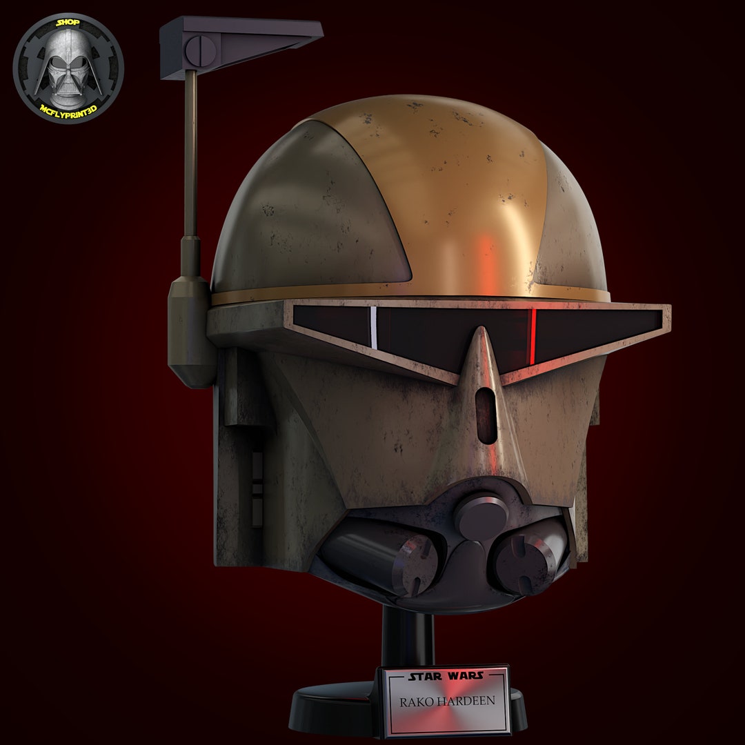 Rako Hardeen V1 - 3D Helmet - Etsy