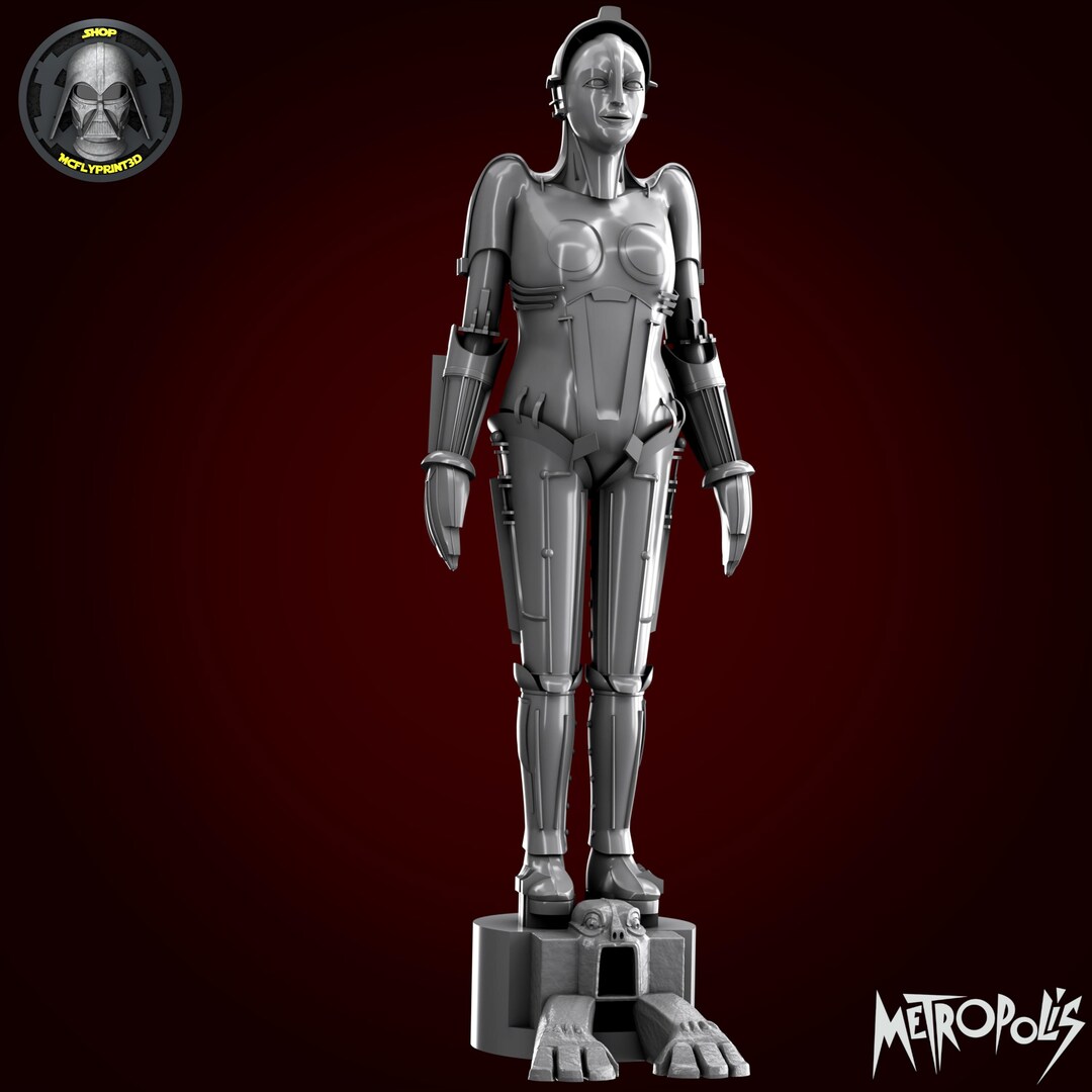 Statue Life Size Metropolis (the Film) - Etsy