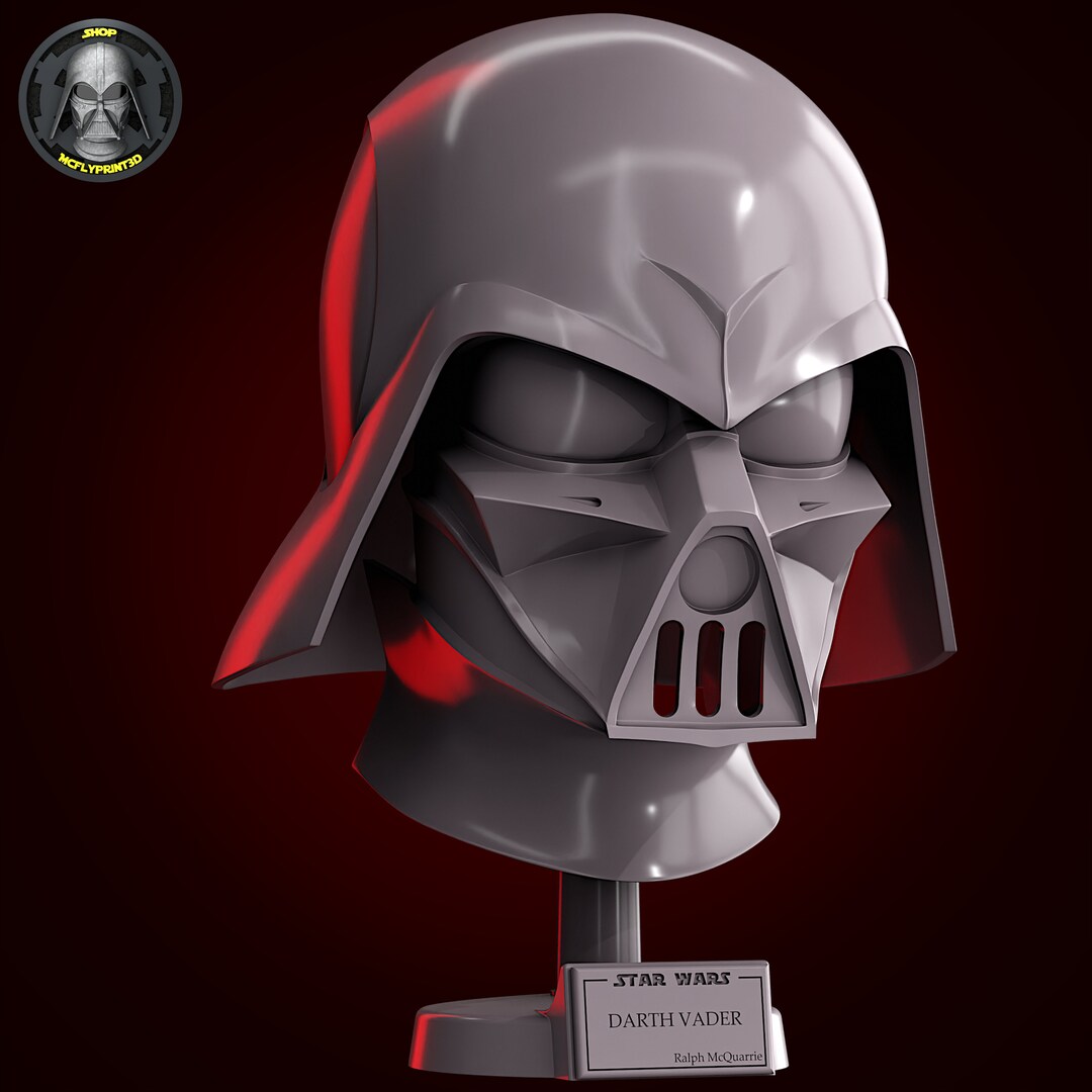 Darth Vader by Ralph Mcquarrie - V2 - Life Size Helmet - Etsy