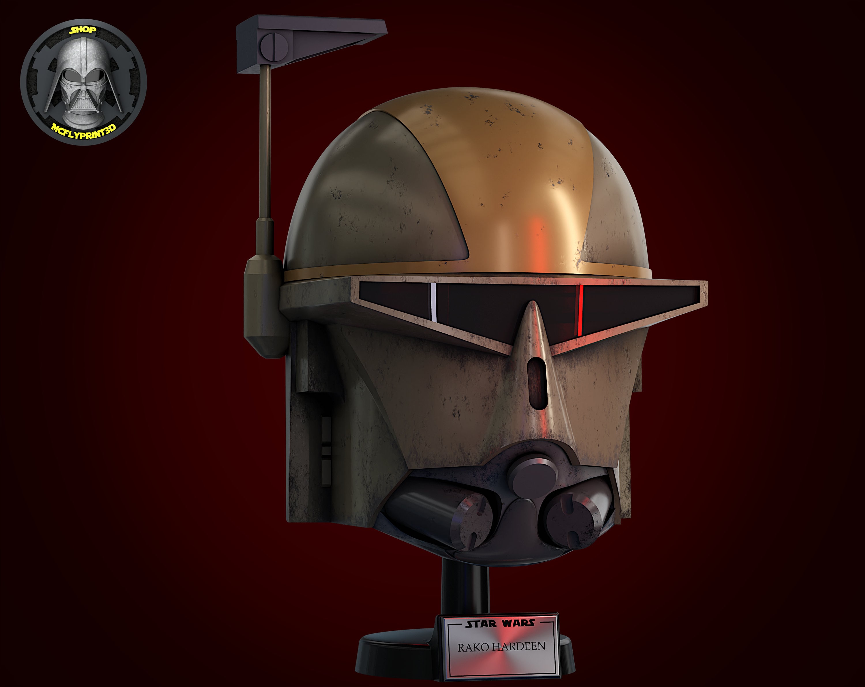 Rako Hardeen Helmet V1 Life Size - Etsy