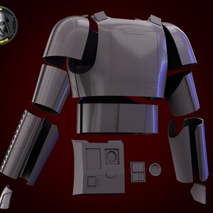 Captain Enoch - Armor Only - Ashoka - Life Size - Etsy
