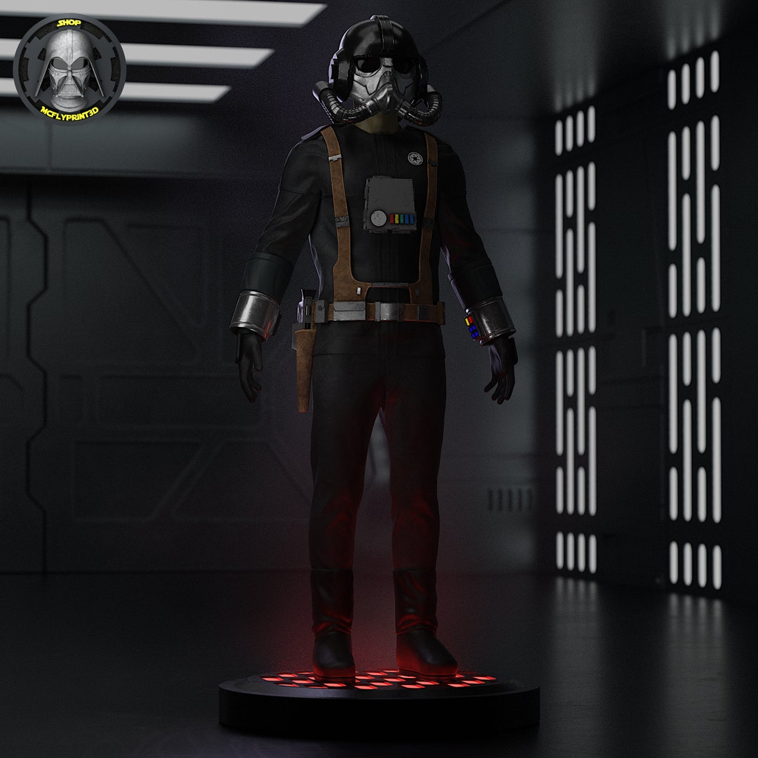 Tie Pilot Armor by Ralph Mcquarrie - V3 - Life Size. - Etsy
