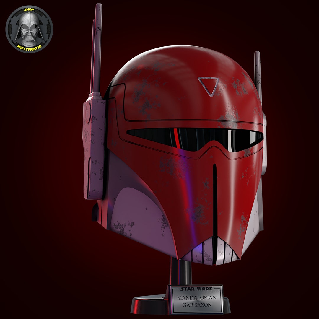 Mandalorian - Gar Saxon - Life Size Helmet - Etsy