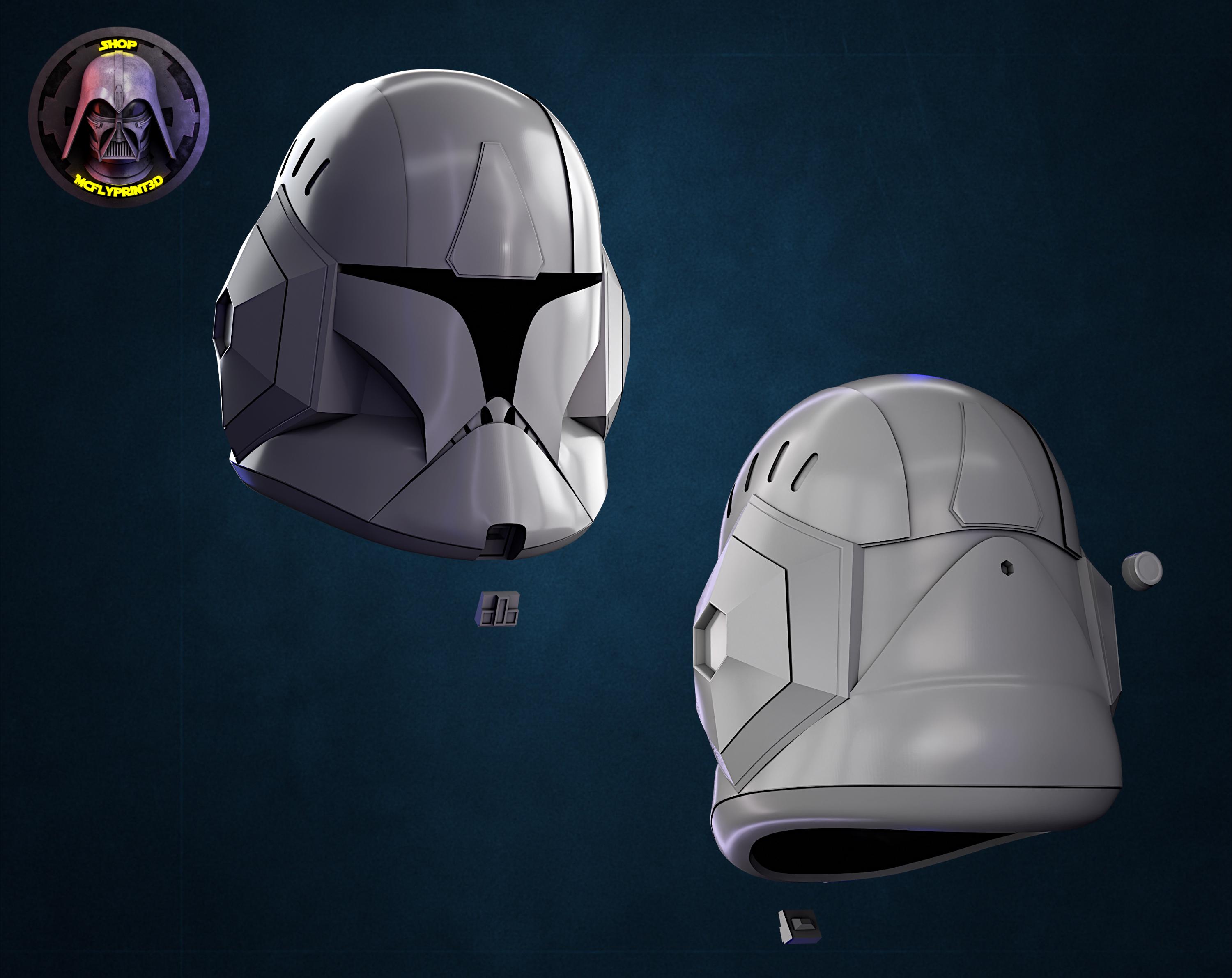 Clone Trooper - Spec Ops - Helmet 3D - Etsy