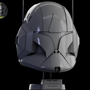 Clone Blackout - Helmet Phase 1 - Helmet 3D - Etsy