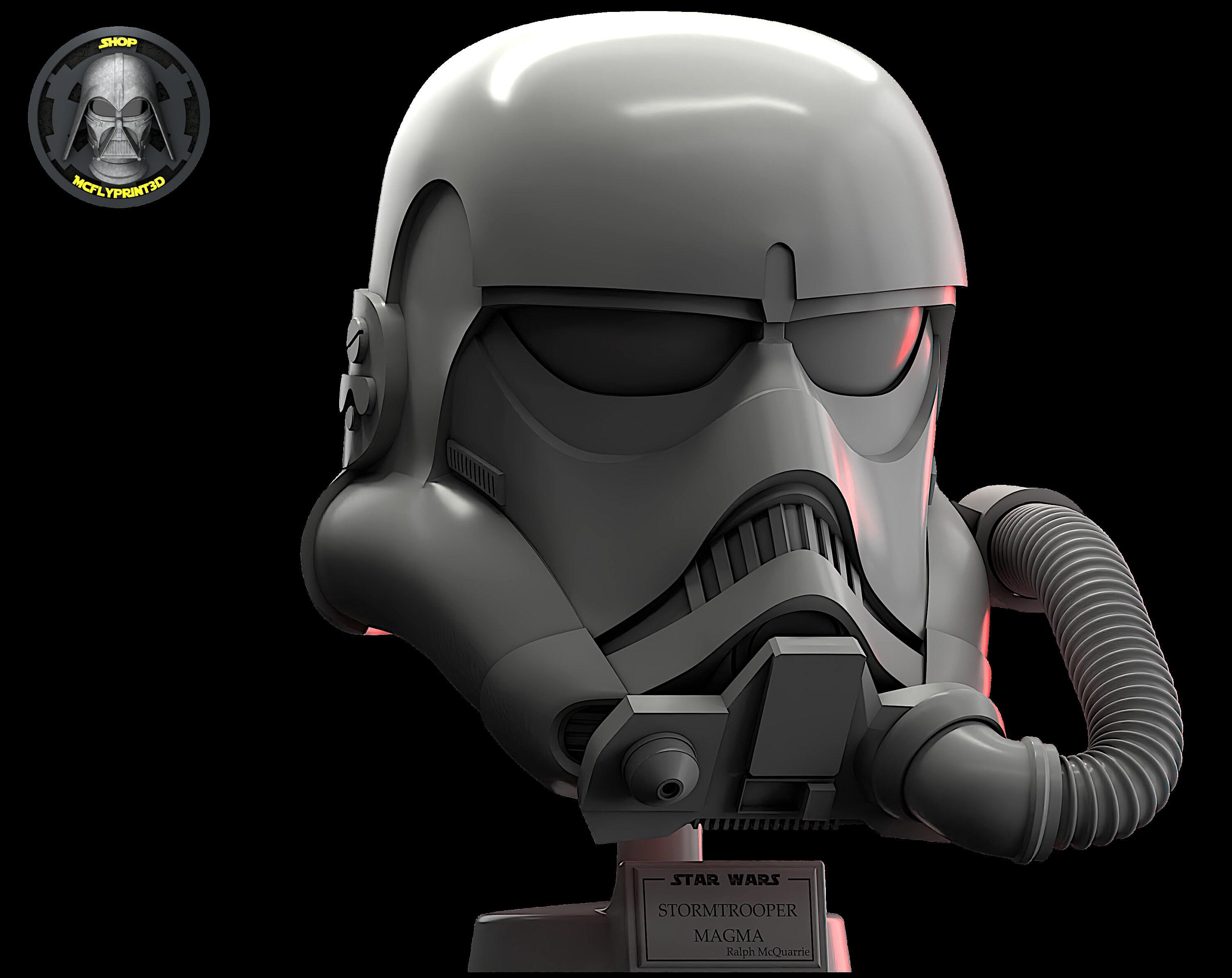 Stormtrooper by Ralph Mcquarrie Custom Magma - Etsy