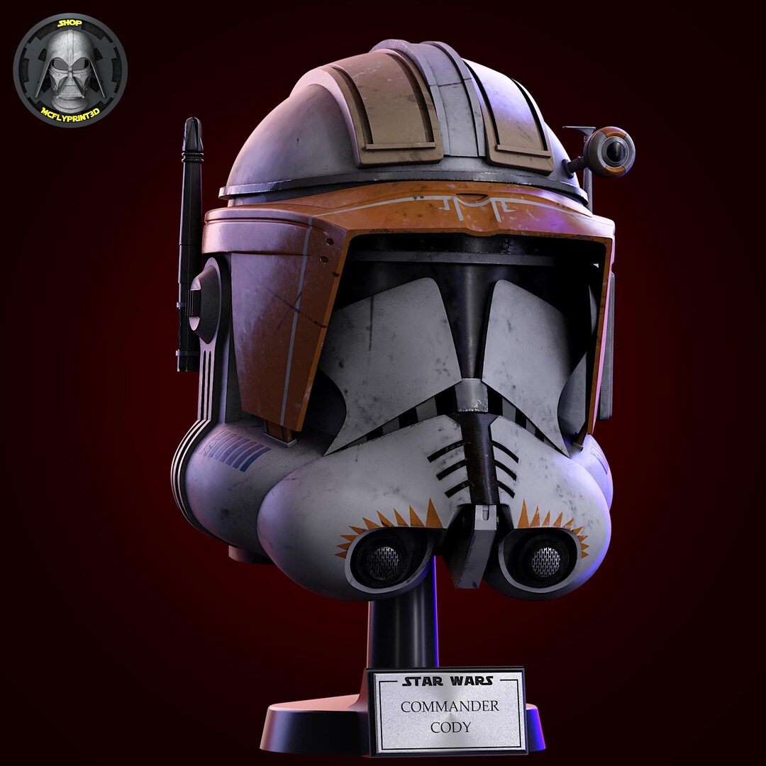 Commander Cody - Phase 2 - Helmet - Life Size - Etsy UK