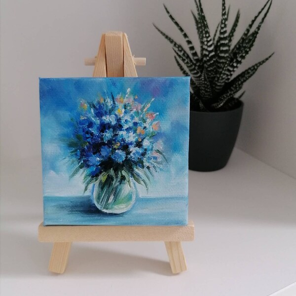 Mini Canvas Painting - Etsy