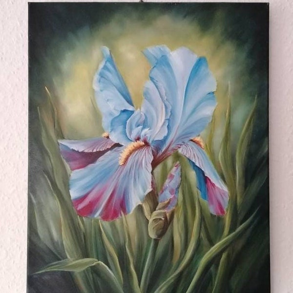 Single Flower Oil Painting - Etsy