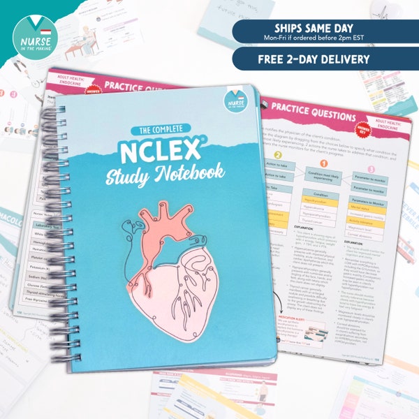 Nclex Study Guide - Etsy