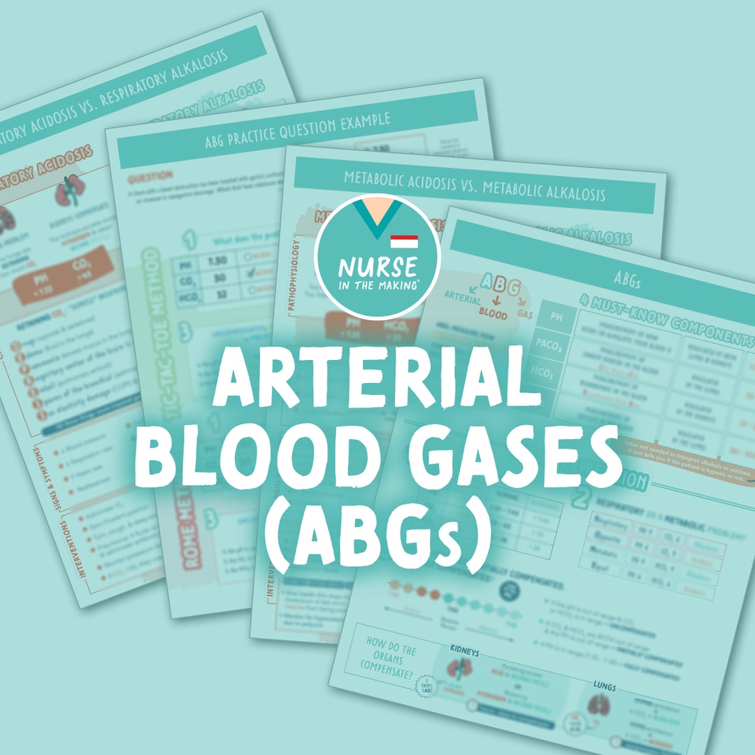 Arterial Blood Gas Chart