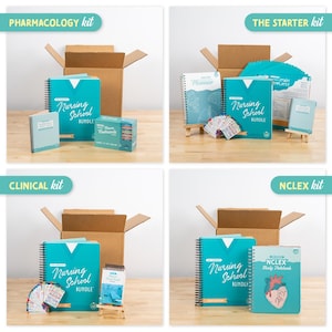 The Complete Nursing School Bundle® | 2025 Edition | Spiral Bound - Etsy
