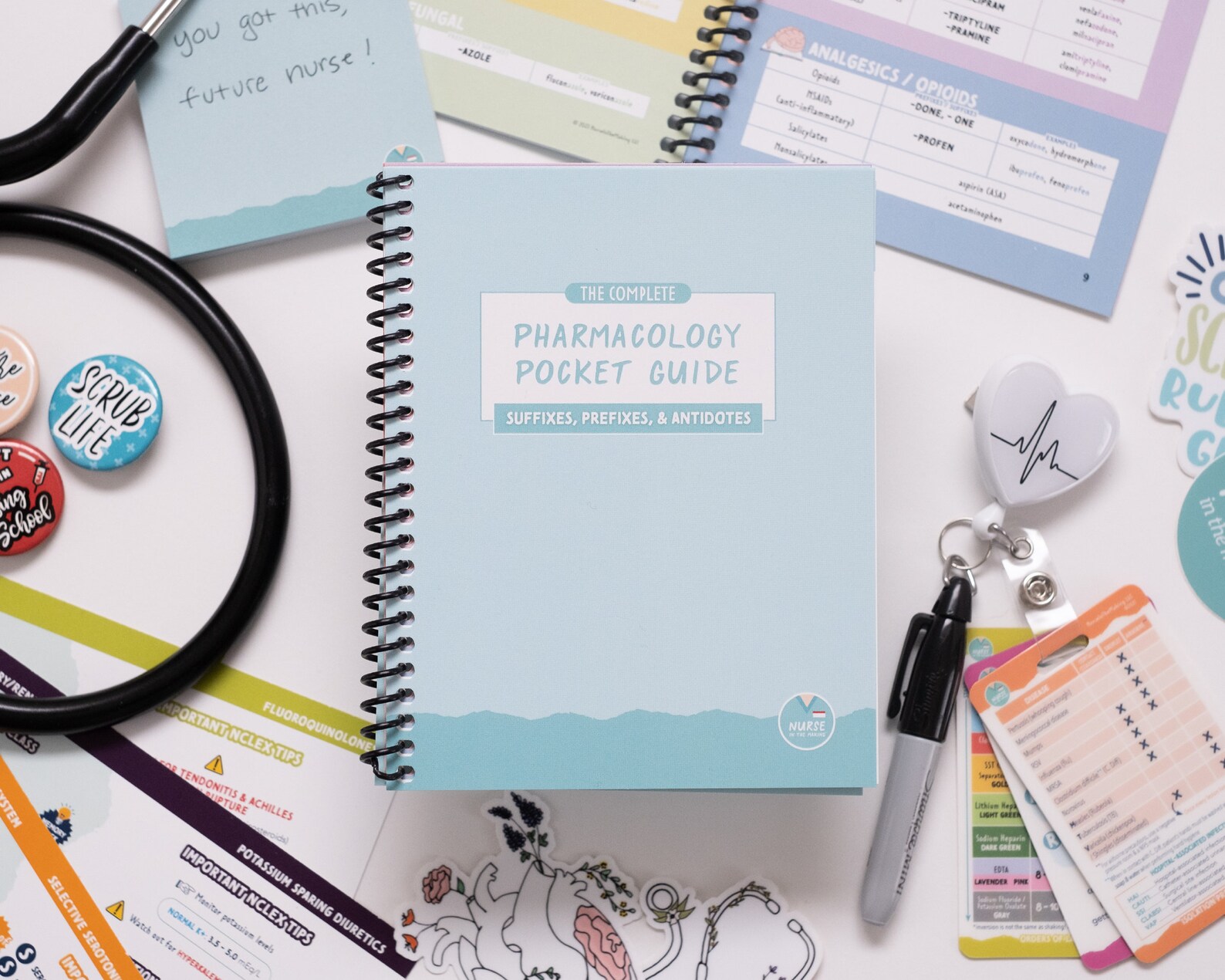 Pharmacology Pocket Guide 80 of the Most Common Suffixes - Etsy