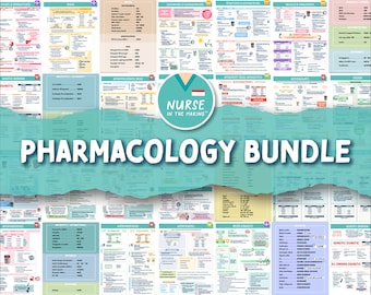 Pharmacology Bundle | Etsy