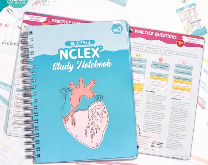 NCLEX PN Cram Sheet - Etsy