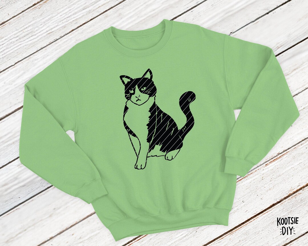 Neko Cat SVG, Cat Silhouette, Cut File, Cricut, Silhouette, Paper ...