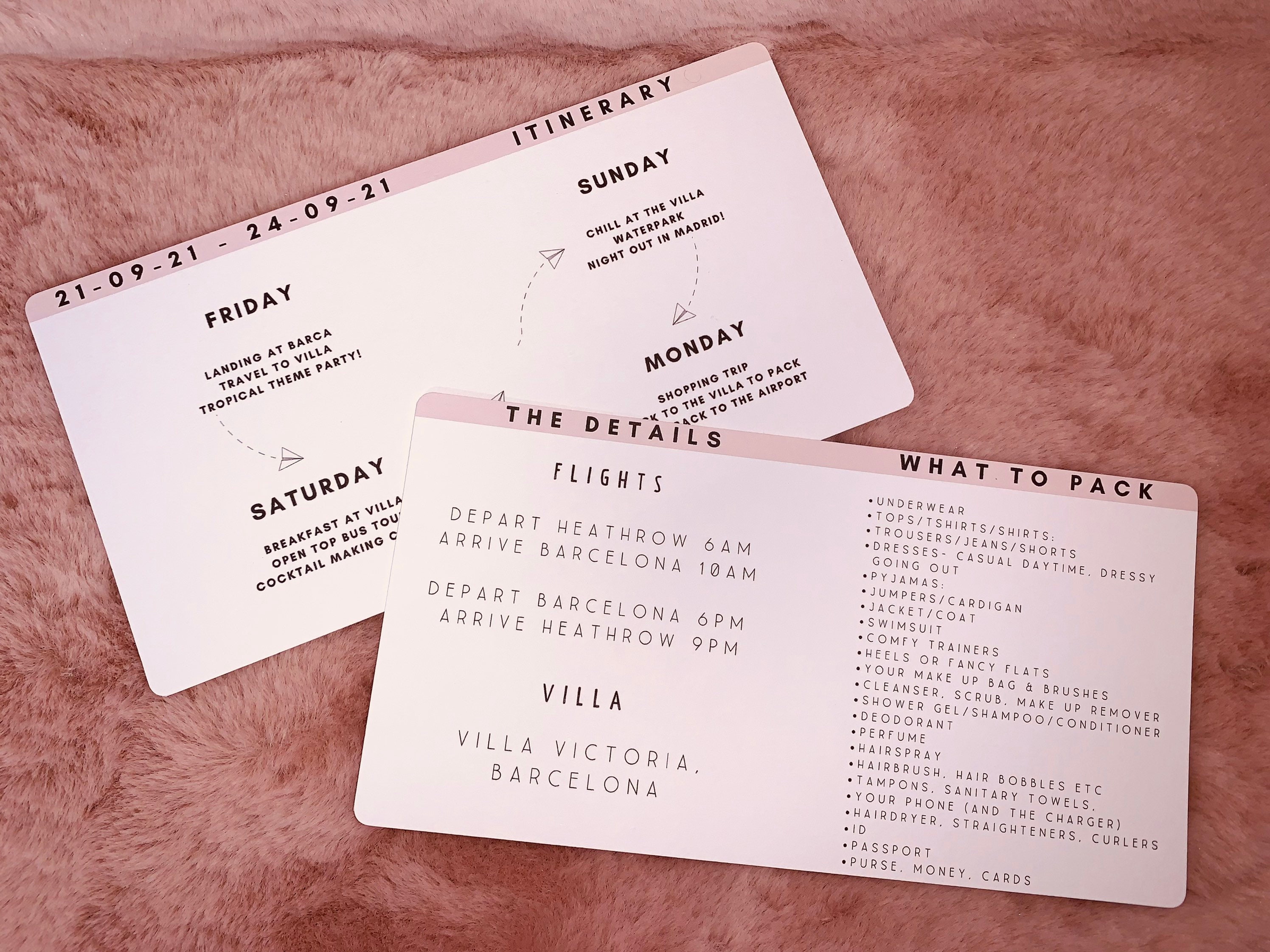 Hen Do Invite for Bride Boarding Pass Scratch Reveal Card - Etsy UK