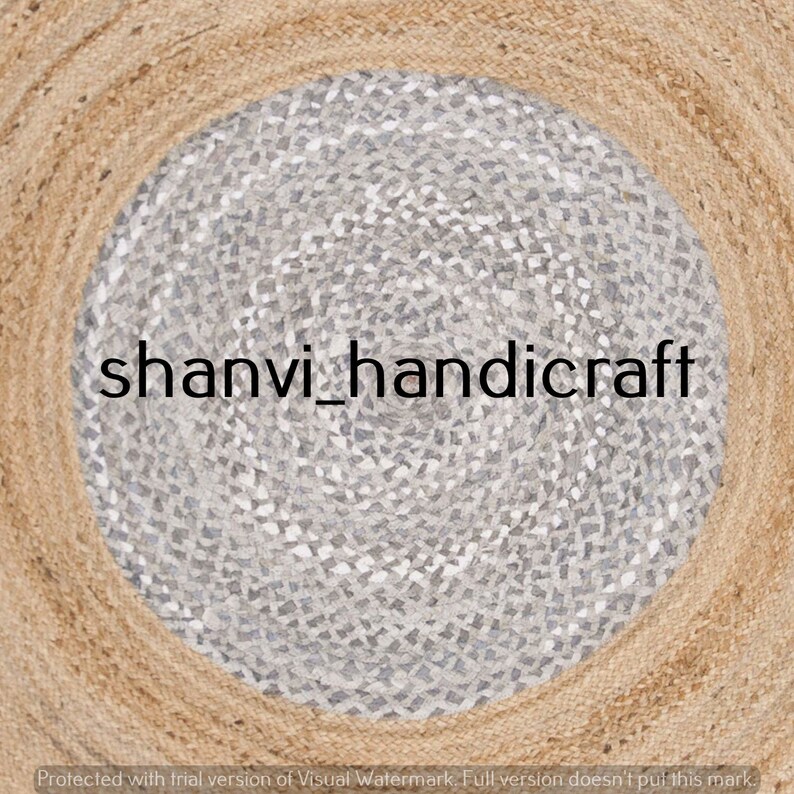 Beautiful Hand Braided Bohemian Colorful Cotton Chindi Area Rug Multi ...